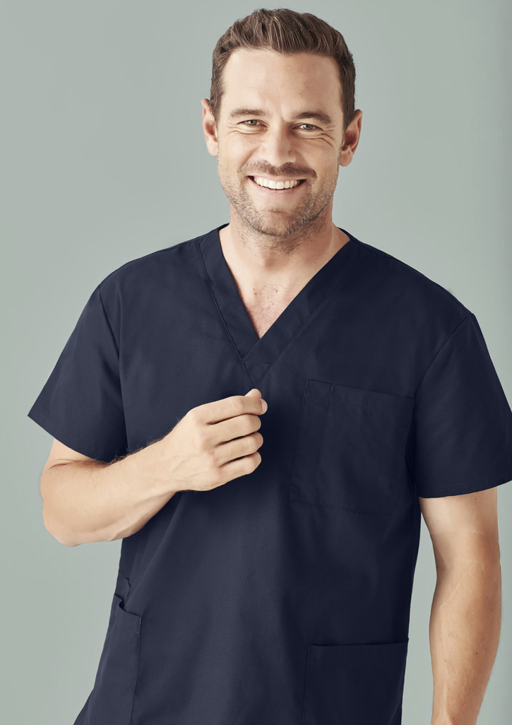 Classic Unisex Scrub Top by Biz Collection - Online Uniforms